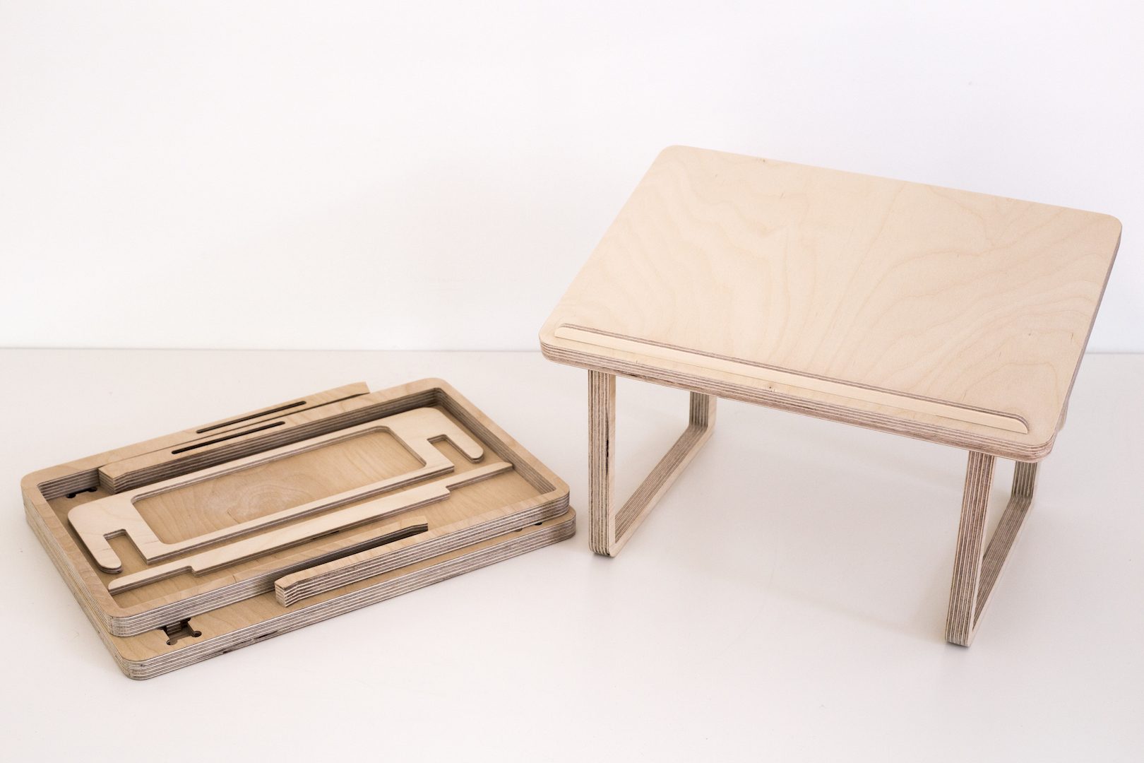 Wooden Standing Desks and Laptop Stands made in the UK